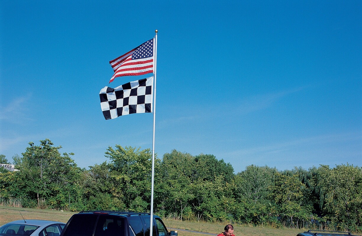 SunSetter 20 ft Telescoping Flagpole Pick Up ONLY | eBay