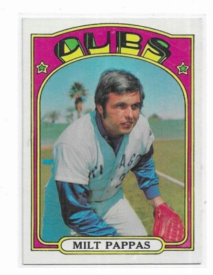 Milt Pappas Gradable 1972 Topps (2416) | eBay