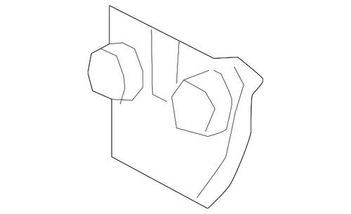 Genuine Acura 2019-2021 Acura RDX - Strake L Rear 74485-TJB-A00 | eBay