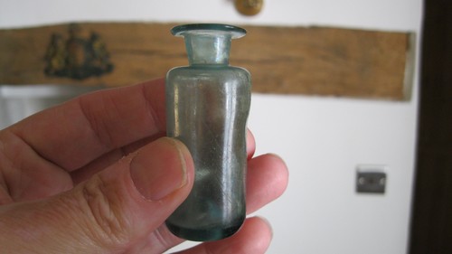 VERY RARE ENGLISH PONTIL PHIAL BOTTLE CIRC 1700 | eBay UK