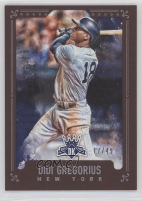 2017 Panini Diamond Kings Brown Framed 17/49 Didi Gregorius #75 y0i | eBay