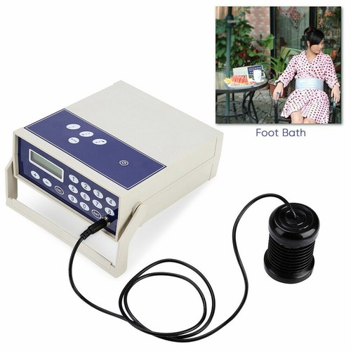 Body Detox Machine lon Array Footbath Spa Cleanse Ionic Waist Belt ...