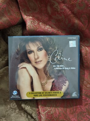 Celine Dion All The Way LIVE VCD SET INDIA RARE CD Indian | eBay