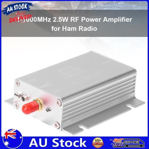 AU 1-1000MHz 2.5W HF VHF UHF FM Transmitter RF Power Amplifier Amp for Ham Radio | eBay