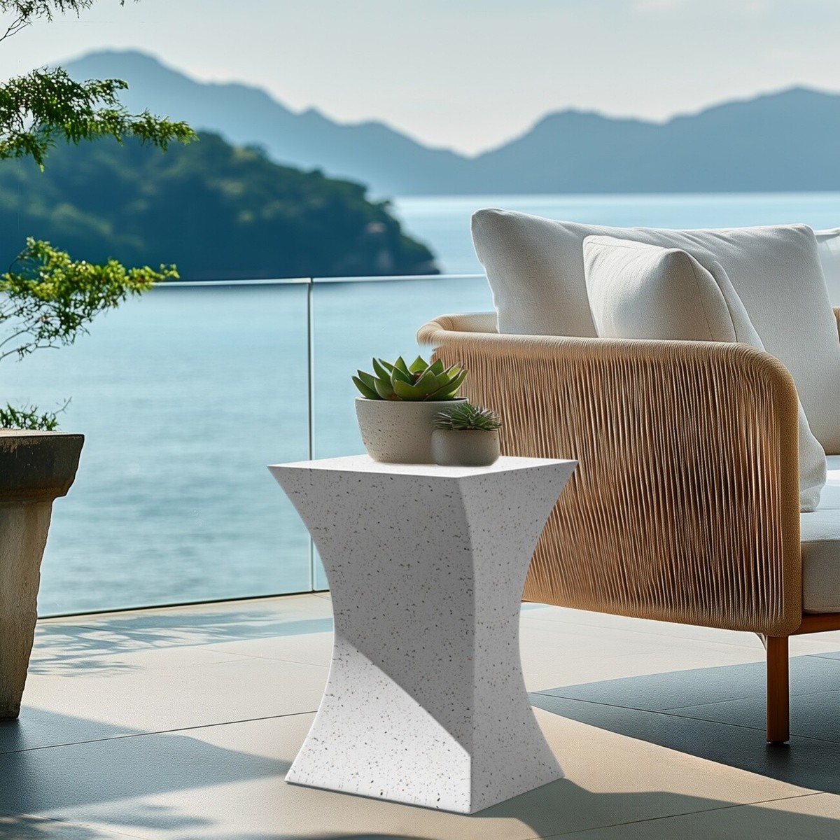 Concrete Outdoor Furniture Table