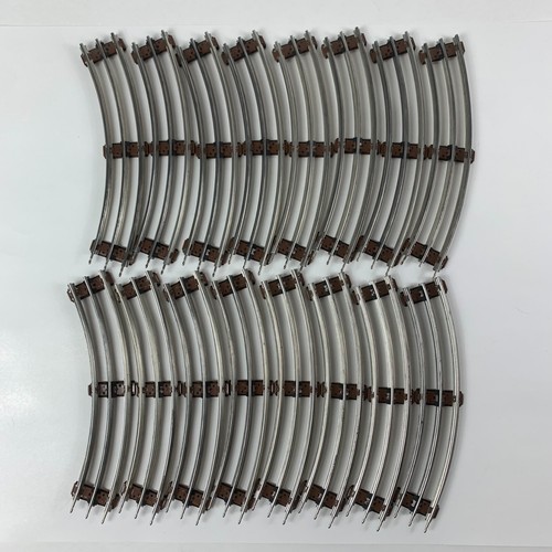 Vintage Lionel Train Track Lot 16 Pieces Curved 027 3 Rail Tubular ...