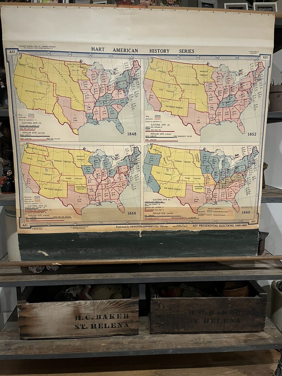 Election Of 1856 Map Presidential Election, 1856 | Flickr Photo