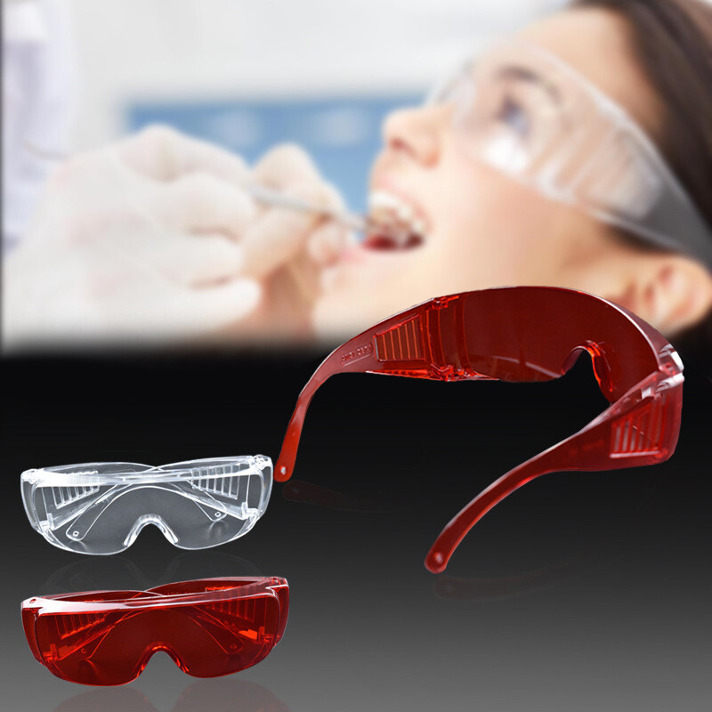 Eye Protection Glasses Tooth Whitening Curing Light Red Glasses ...