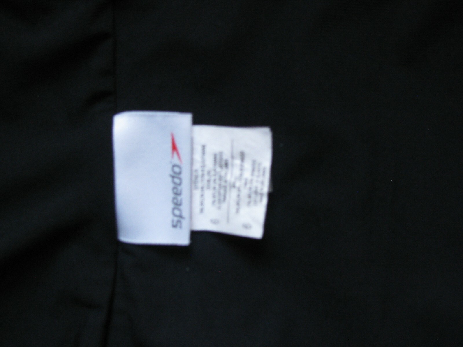 Speedo Conservative Ultraback Princess Seam Performance Black Swimsuit ...