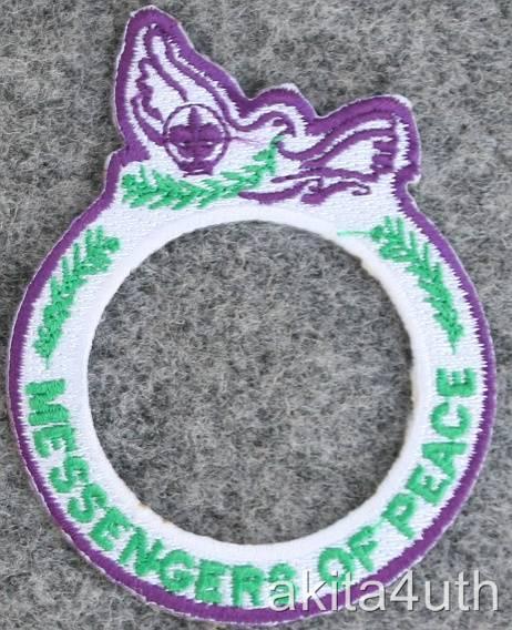 Boy Scout "Messengers Of Peace" World Crest Ring Patch - BSA | eBay