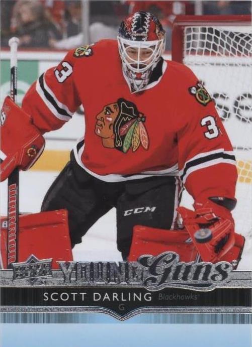 2014-15 Upper Deck - Young Guns Scott Darling #498 (RC) for sale online ...