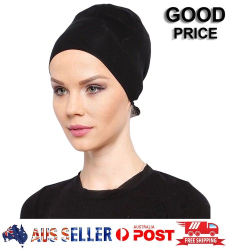 Women Hijab Inner Cap Under Scarf Cap Tube Bonnet Head Cover Hat ...