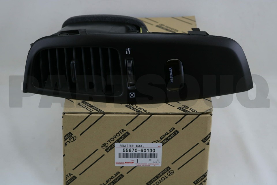 5567060130 Genuine Toyota REGISTER ASSY, INSTRUMENT PANEL, NO.3 55670 ...