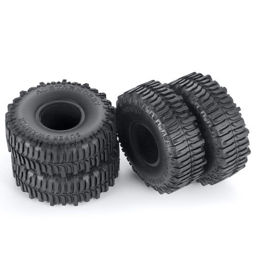 1.0" Super Swamper Mud Tire for RC SCX24 90081 Bronco Jeep Gladiator ...