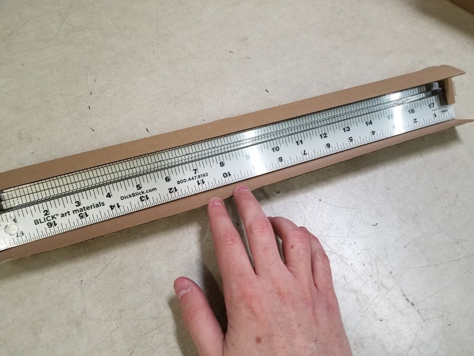 Johnson 18DB Dick Blick 18” Aluminum Rule Qty 10 | eBay