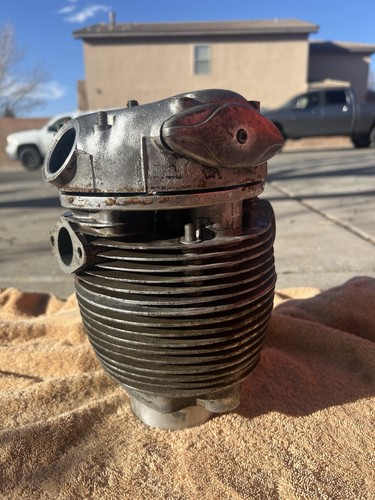 Round Barrel Cylinder Head BSA 441 B44 Victor ROCKER BOX CYLINDER | eBay