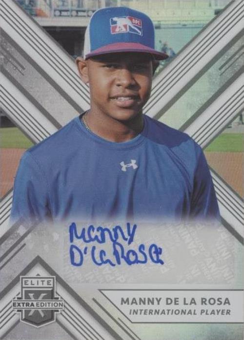 2018 Panini Elite Extra Edition - Manny De La Rosa #183 Autographs (AU ...