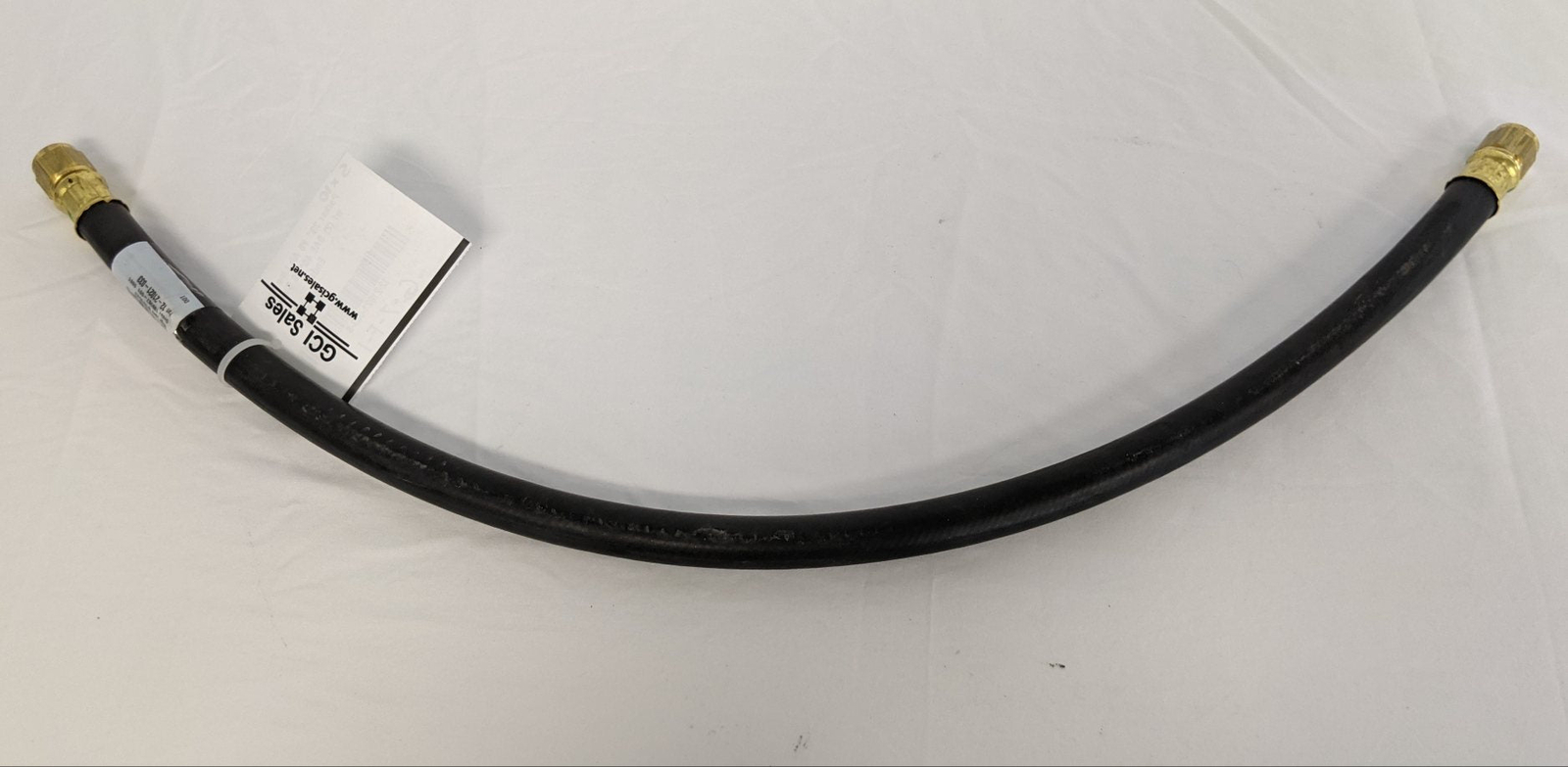 Parker 33" #8 Air Line Hose w/ (2) SAE 45° -8 Swivel Ends - P/N 12 ...