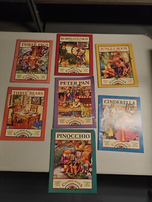 1994 Coloring & Activity Landoll's Books (7) 97% Unmarked | eBay