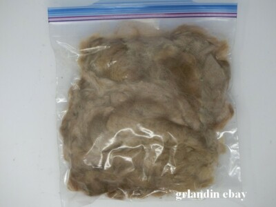 Alpaca Huacaya Raw Unprocessed Fiber - Variegated Mix White Cream ...