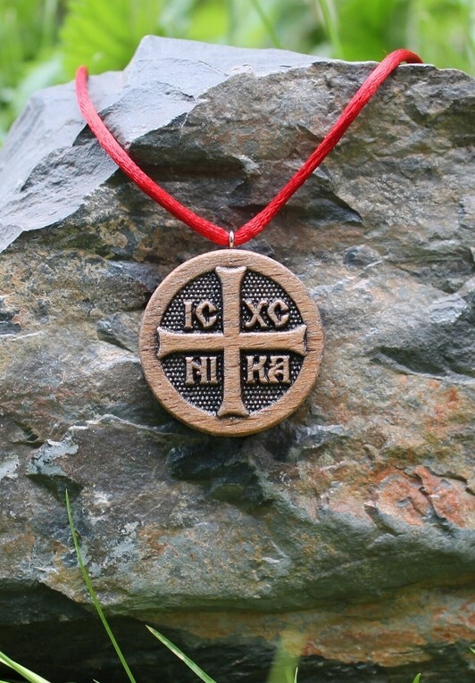 Orthodox Christogram Pendant, IC XC NIKA Cross | eBay