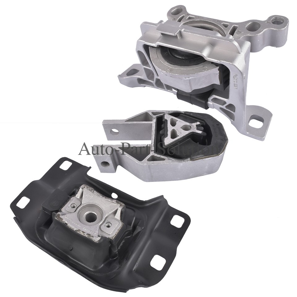 3* Engine & Transmission Mounts Set for Ford Escape 1.5L 2017-2019, 1 ...
