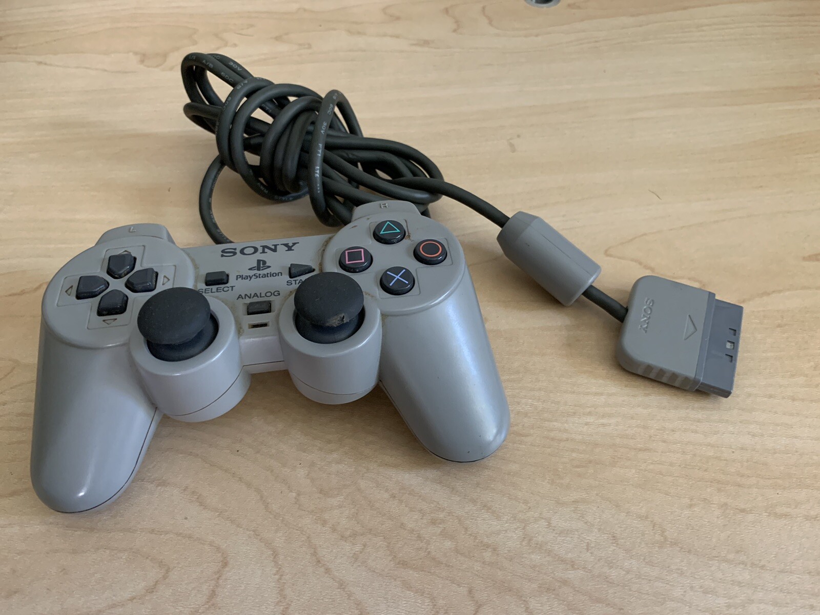 Sony Playstation Controller - Gray - For PS1 Gaming Consoles | eBay