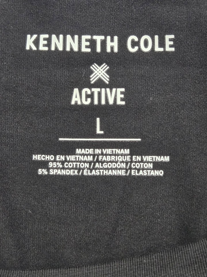 Kenneth Cole Men's Tech Raglan Shirt Active Stretch Breathable Soft S/S ...