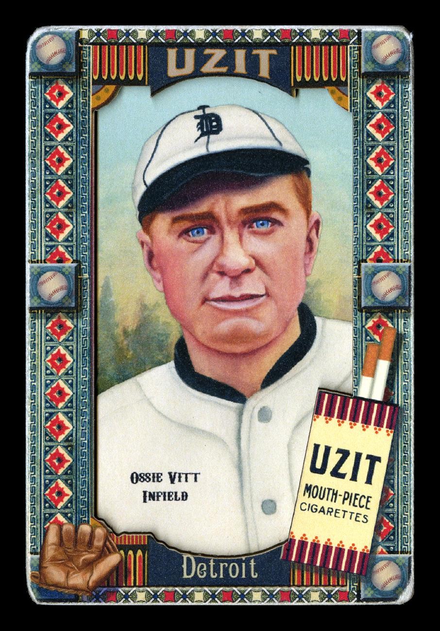 Helmar Oasis #323 Ossie Vitt Detroit Tigers | eBay