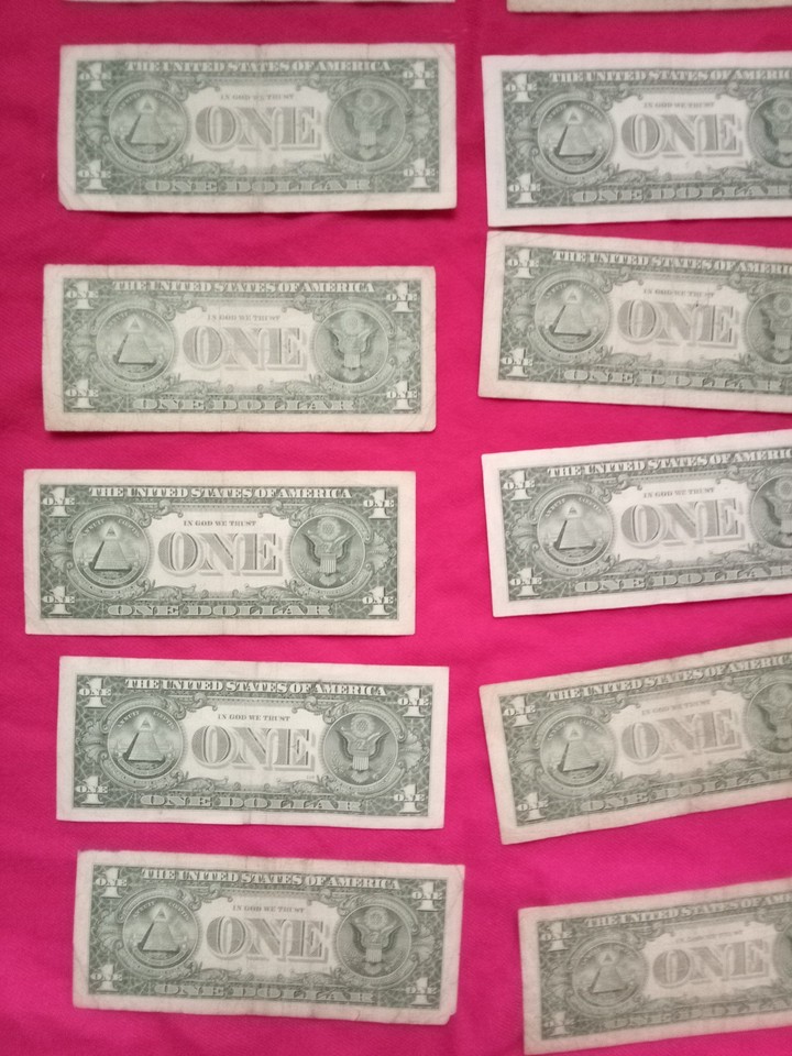 Lot of 16 $1 One Dollar *Star* Notes Collectible US Currency -2013 ...