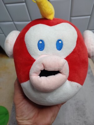 Nintendo Super Mario Kart CHEEP CHEEP FLYING FISH 10" Plush STUFFED ...