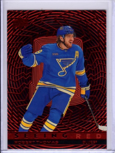 2023-24 UD Extended Series Robert Thomas Seeing Red Insert Card # SR-42 ...
