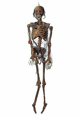 Hanging Rotted Corpse 6 FT Halloween Prop Haunted House/party Skeleton ...