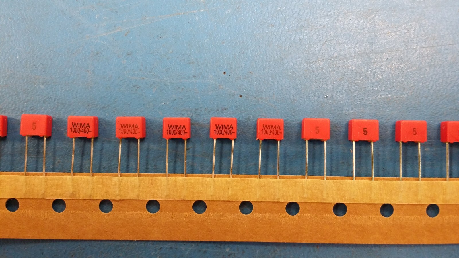 (10PC) FKP2-1000/400/5 WIMA CAP POLYPROPYLENE 0.001uF 400V 5% RADIAL 4 ...