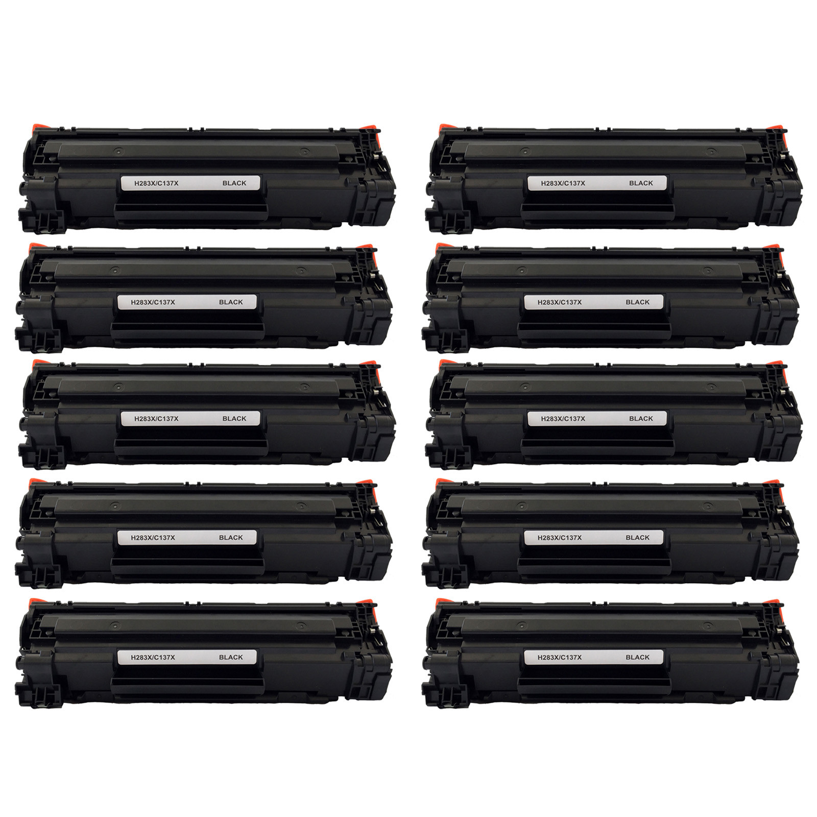 10 Compatible toner for CANON 137 9435B001AA Cartridge imageCLASS MF217 ...