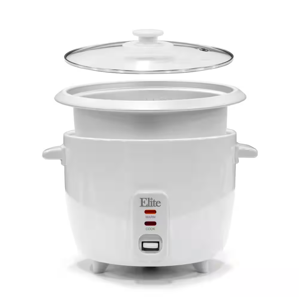 NEW 6-Cup Rice Cooker Medium or Large Meal for Soups Stews Oatmeal ...