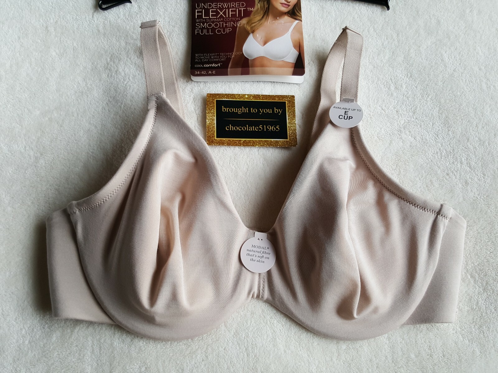 NEW M&S "FLEXIFIT" UNDERWIRED SMOOTHING ALL DAY COMFORT FULL CUP BRA ...