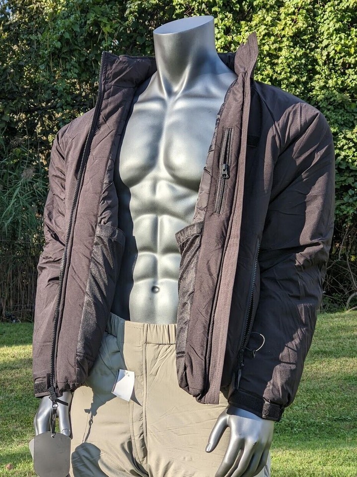 Military ECW Gen 3 PCU Level 7 Primaloft Extreme Cold Weather Parka Jacket Black | eBay