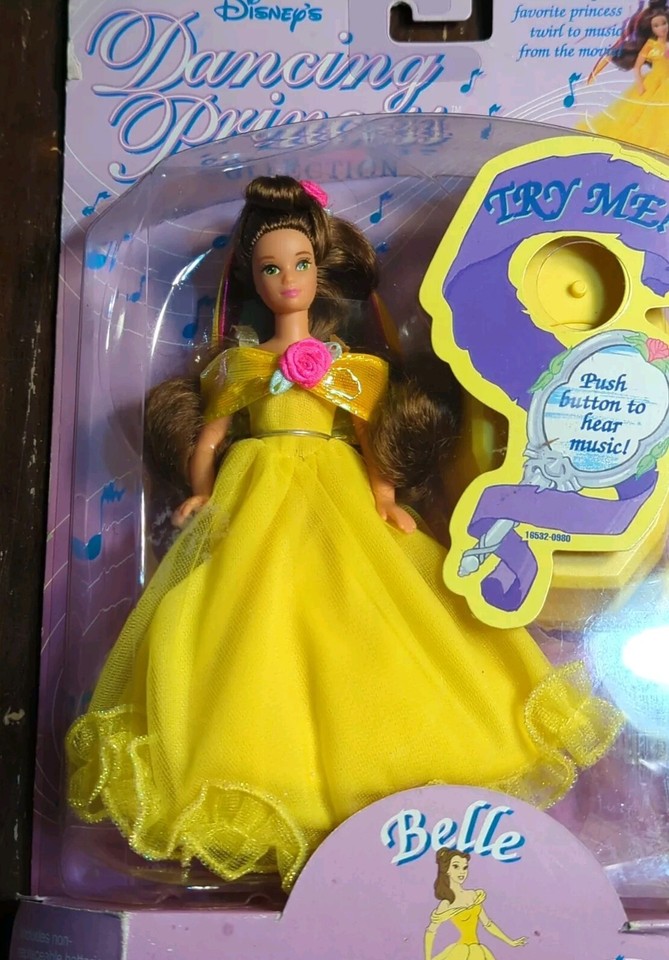 Walt Disney Dancing Princess Collection Belle Doll Mattel NIB | eBay UK