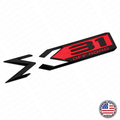GMC Sierra X31 Off Road Truck Bed Decal Badge Logo Emblem Nameplate ...