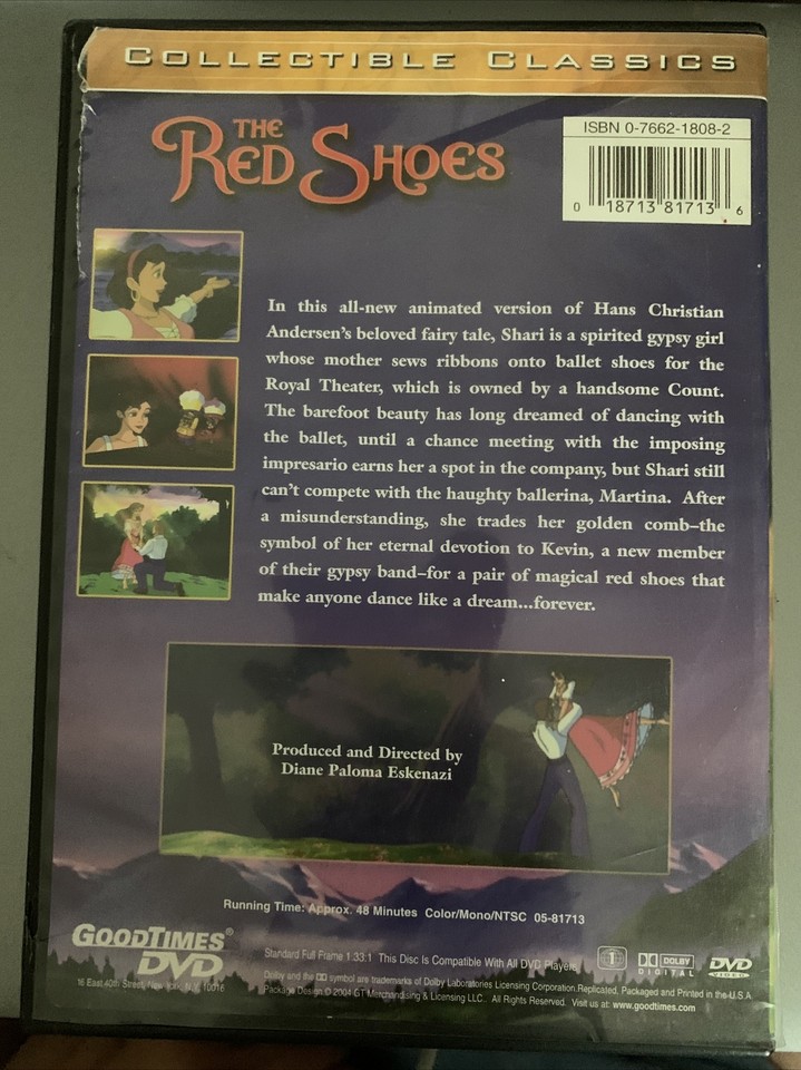 The Red Shoes (Golden Films) DVD 18713817136| eBay