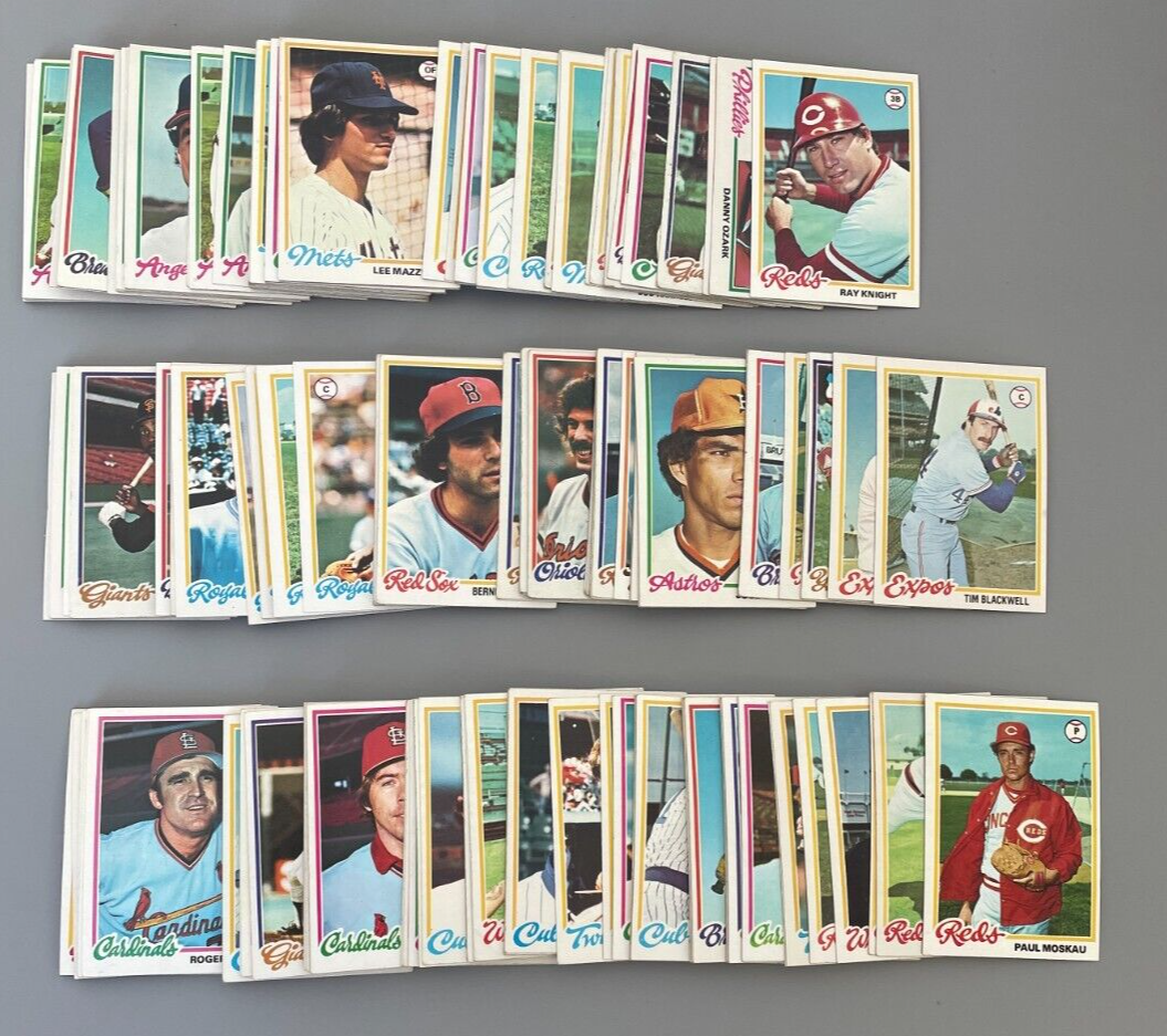 Lot of 200 plus 1978 Topps commons baseball cards. VG/EX | eBay