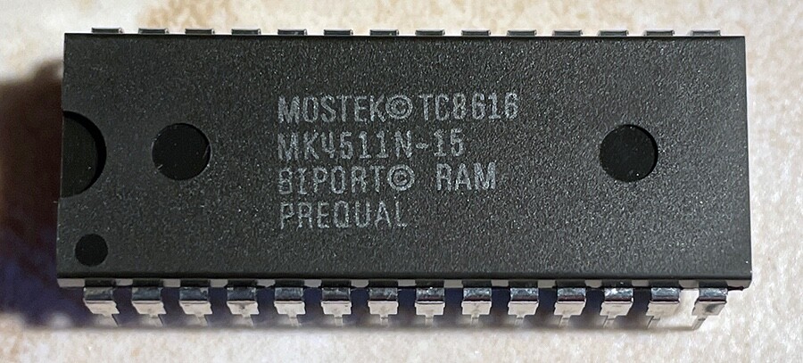 Mostek MK4511N-15 MK4511 451 1 512 X 9 BiPort FIFO Memory | eBay