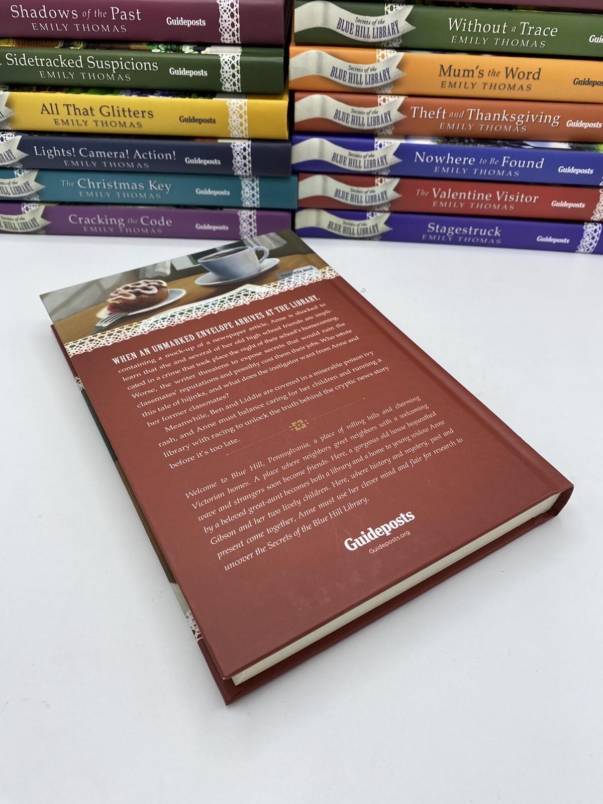 Lot 14 Guideposts SECRETS OF THE BLUE HILL LIBRARY Emily Thomas Book ...