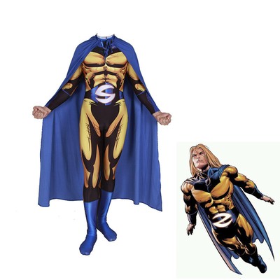 Cosplay Thunderbolts The Sentry Overall Cape Superhero Erwachsene Kids ...