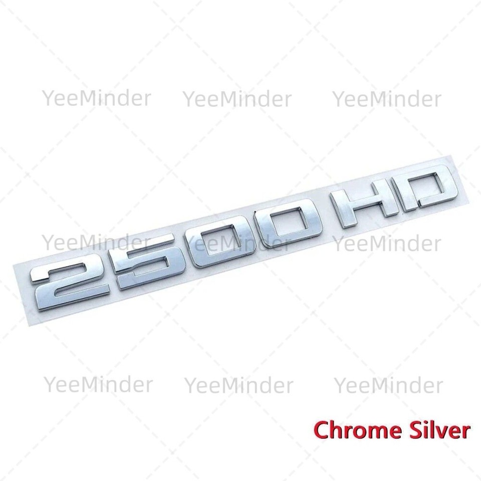 2pcs for GMC Sierra Silverado Door Tailgate 2500 HD Badges Emblem ...