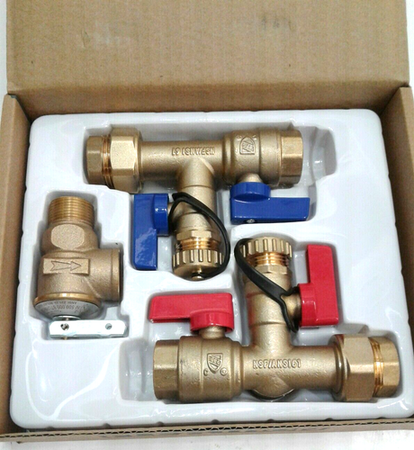 FlexTron FTGV-ISO34-T-KIT-LF 3/4" Tankless Water Heater Valve Kit | eBay