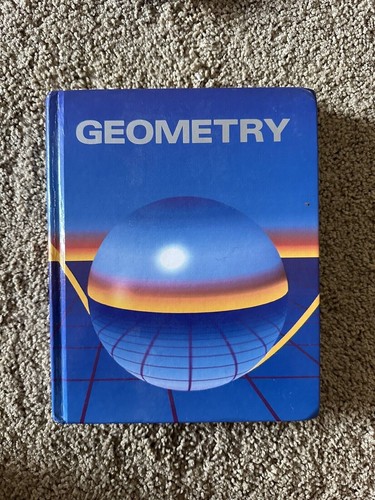 1986 Vintage Geometry Math Book | eBay