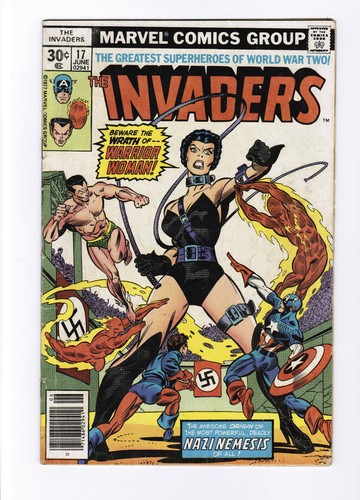 Invaders #17 1977 FN- Marvel Comics | eBay