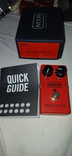 MXR Dyna Comp Compressor Sustainer Guitar Effects Pedal With Box | eBay